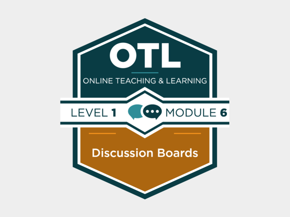 OTL Level 1 - Discussion Boards | Michigan Virtual OTL Level 1 - Discussion Boards | Michigan Virtual